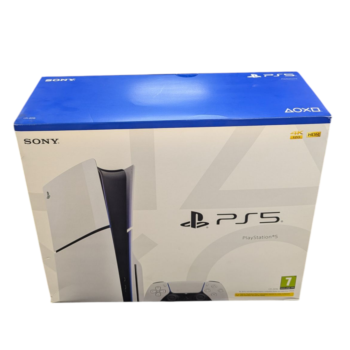 Pre-owned PS5 Playstation 5 Slim Console Disc Edition - White - Own4Less